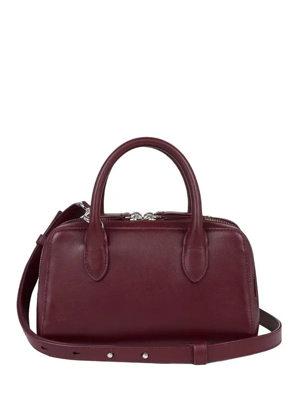 WE-AR4 The Ivy 22 Leather Satchel - Oxblood