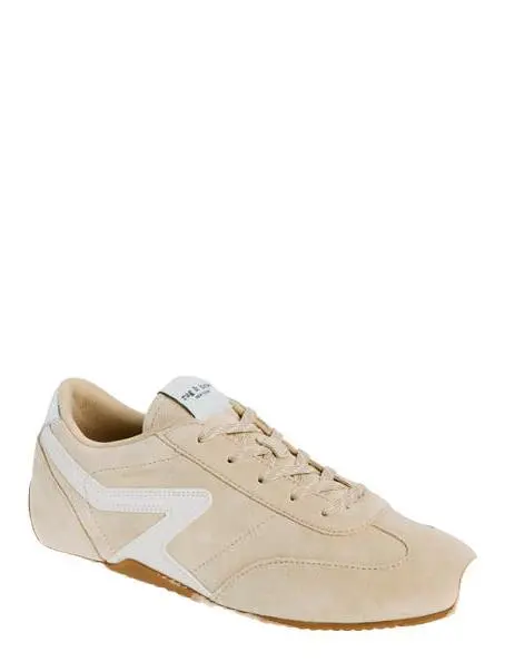 Rag & Bone Retro Runner Slim Ultra Sneakers - Macadamia Suede