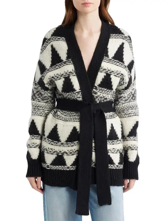 BOSS Fregolano Tie-front Longline Cardigan - Open Misc