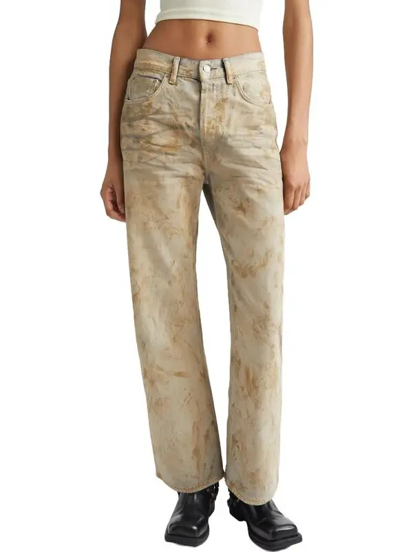 Acne Studios 2021 Regular Fit Jeans - Sand Beige
