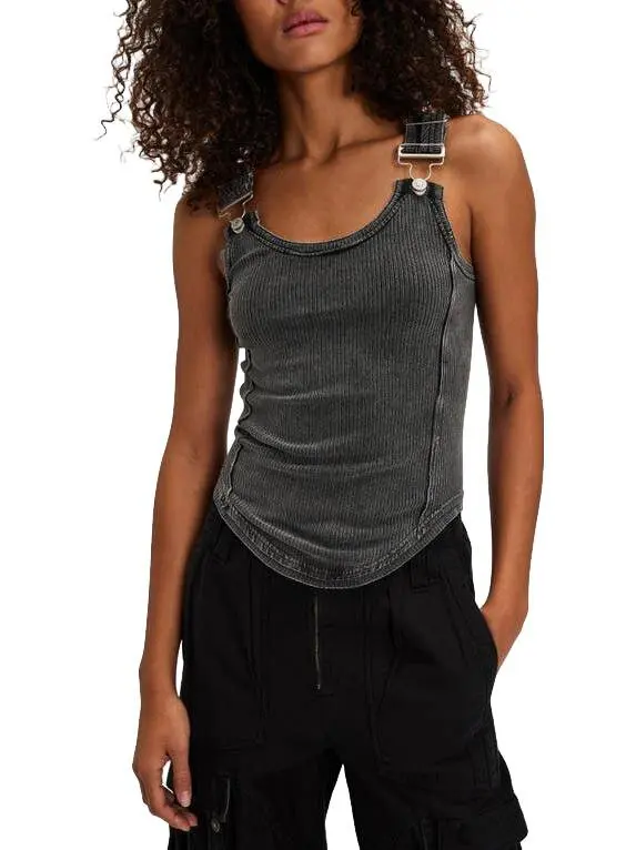 Free People Jamie Buckle Tank - Black