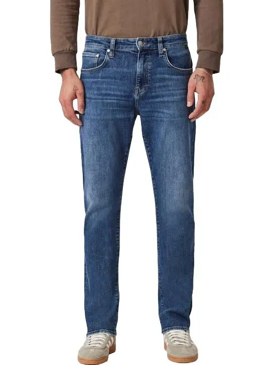 MAVI Zach Straight Leg Jeans - Dark Brushed Classic Blue