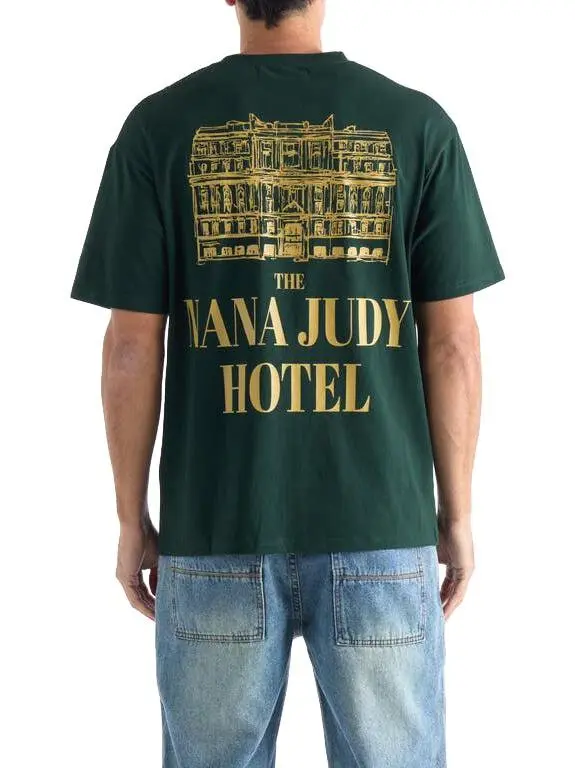 NANA JUDY Spencer T-shirt - Dark Green