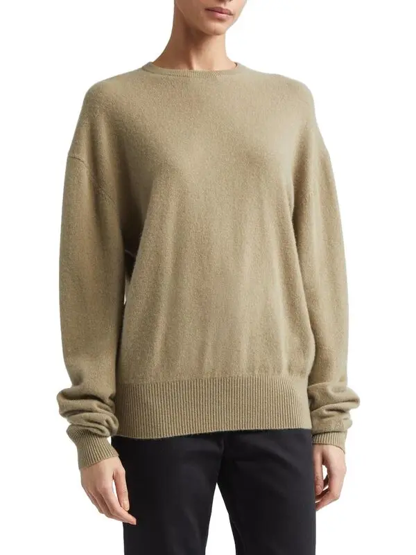 TOTEME Classic Cashmere Crewneck Sweater - Hazel