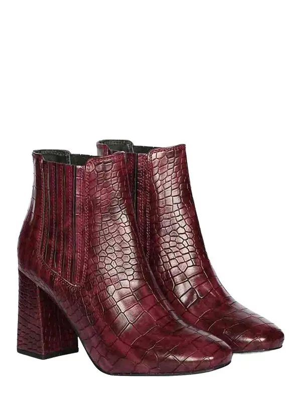 SAINT G Edwina Chelsea Boot - Burgundy