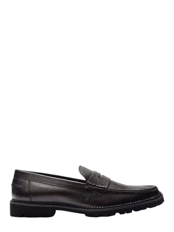 A. VEER Jasper Penny Loafers - Brown Leather