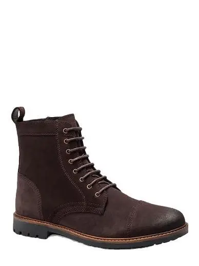A. VEER Wilder Lace-up Boots - Brown Suede