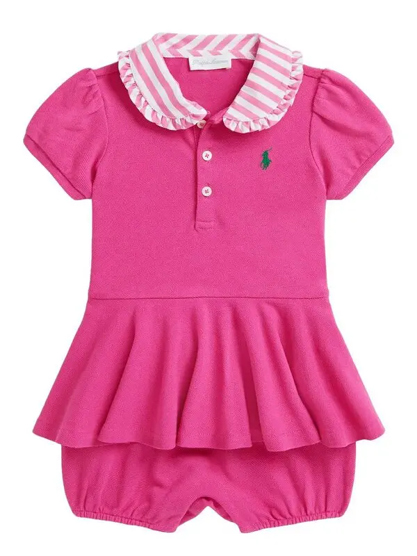 Ralph Lauren Stretch Cotton Shortall - College Pink