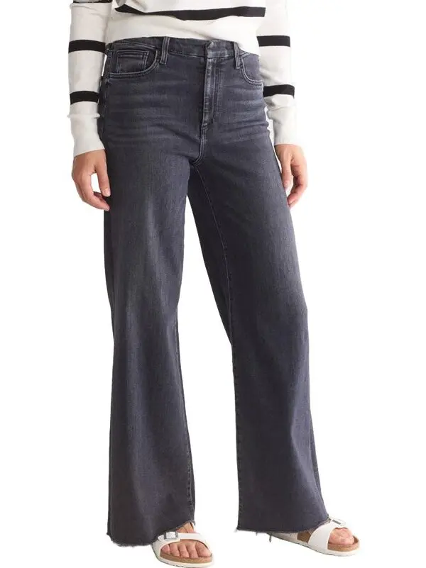 Frank & Eileen Long Gaucho Pants - Washed Black