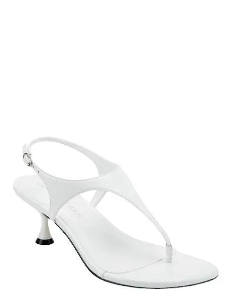 Marc Fisher Pelysa Ankle Strap Sandal - White