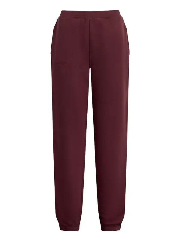 FAVORITE DAUGHTER The Fatigue Sisters Cotton Blend Joggers - Burgundy Dahlia