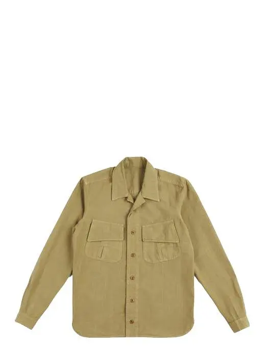 FORTELA Meckongt Cotton Overshirt - Cider