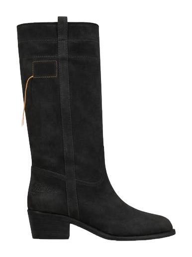 FORTELA Camperos Western Boots - Black