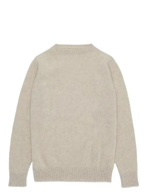 FORTELA Marco Alpaca Crewneck Sweater - Beige