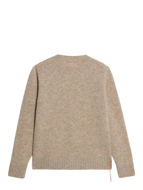 FORTELA Skipper Merino Wool Crewneck Sweater - Taupe