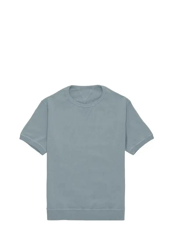 FORTELA Brushed Jersey Short Sleeve Sweatshirt - Cgr