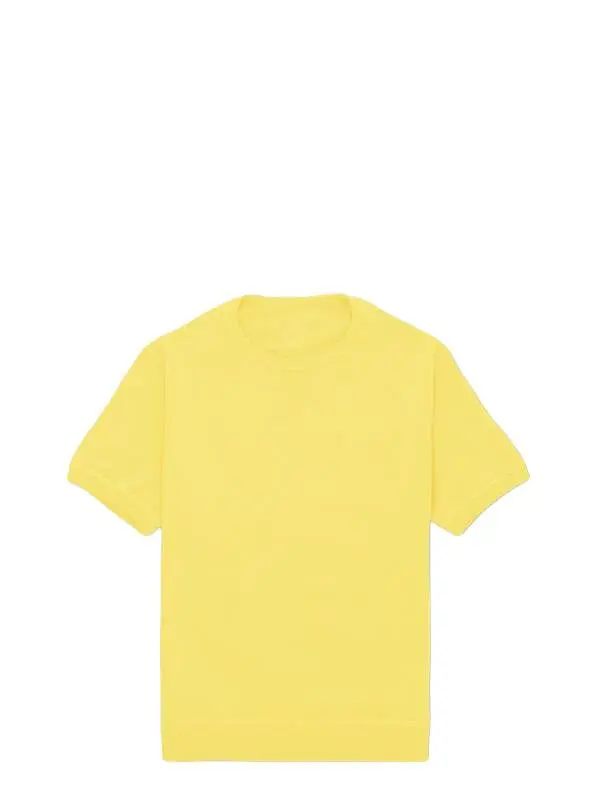FORTELA Ohio Brushed Jersey Sweatshirt - Yellow