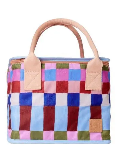 THE SOMEWHERE CO Printed Insulated Lunch Bag - Hopscotch