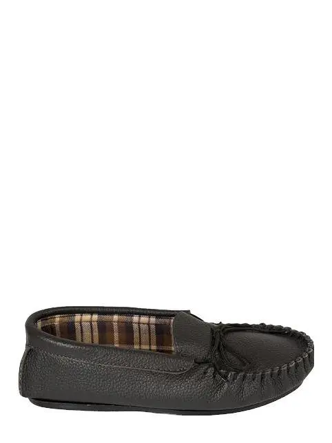 CELTIC & CO. British Golf Moccasins - Dark Brown
