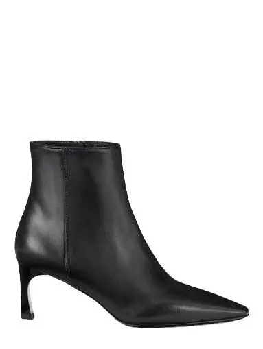 Agl Taylor Heeled Nappa Leather Ankle Boots - Black