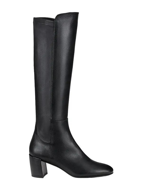 Agl Lynn High Heeled Boot - Black Nappa