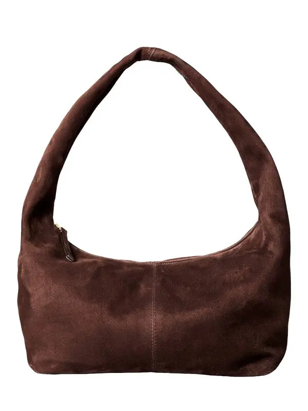 HYER GOODS Leather Everyday Shoulder Bag - Brown