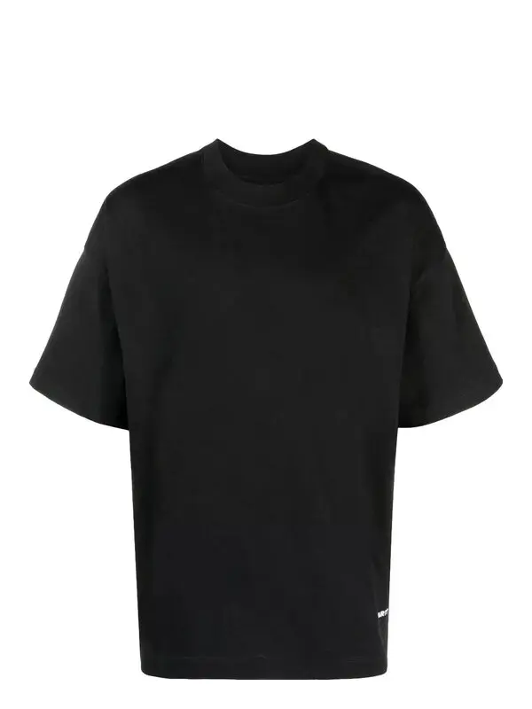 Carhartt Work In Progress Link Script Organic Cotton T-shirt - Black