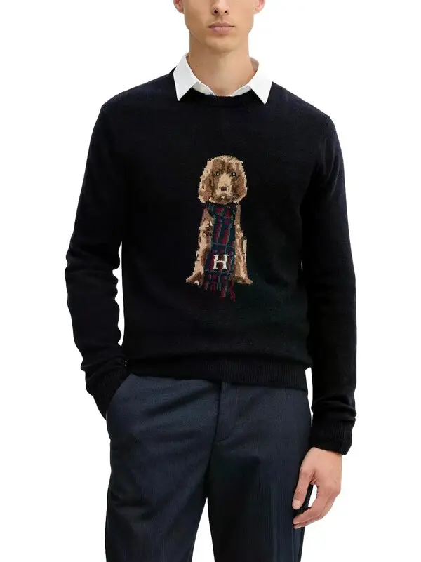 HACKETT Long-sleeve Sweater - Blue