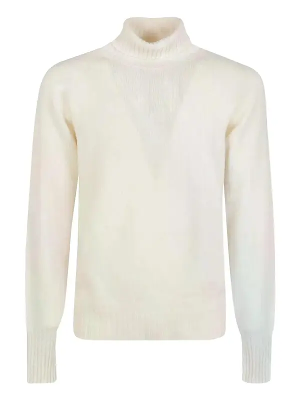 DRUMOHR Long-sleeve Turtleneck Sweater - Neutrals