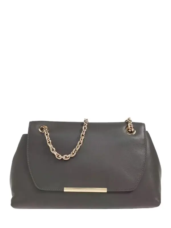 Furla Nadia Small Leather Crossbody Bag - Grey