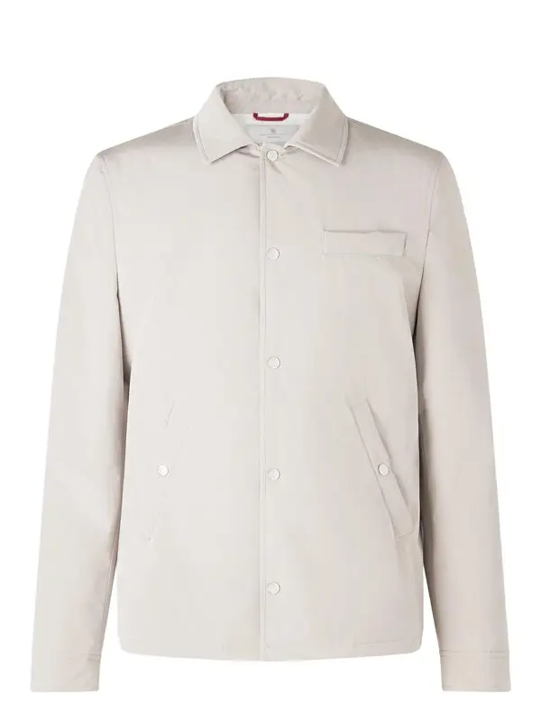 Brunello Cucinelli Shell Jacket - Neutrals