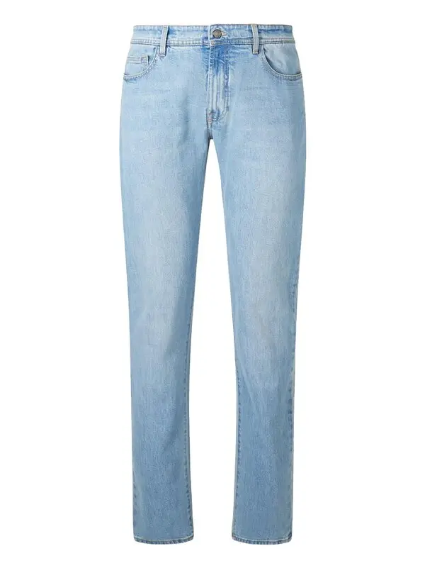 Canali Straight-leg Jeans - Blue
