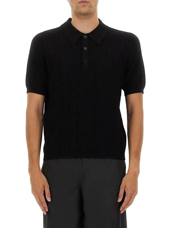 Balmain Polo Shirt - Black
