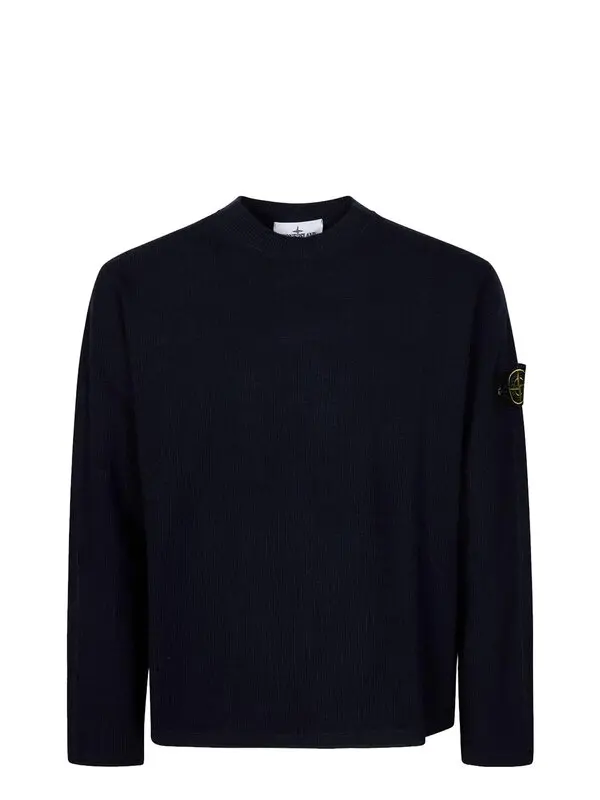 Stone Island Long Sleeve Sweatshirt - Blue