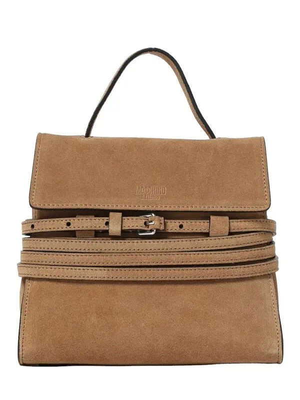 Moschino Suede Mini Bag - Brown