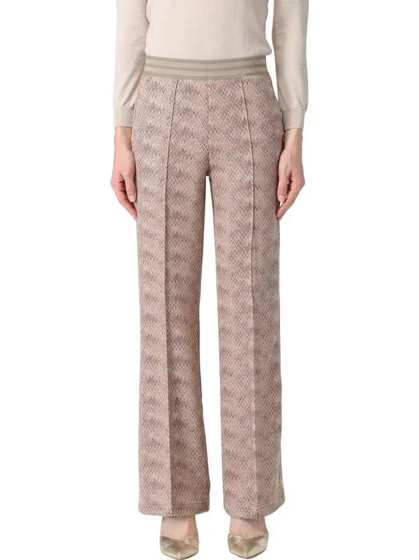MASON'S Wide Leg Trousers - Multicolor
