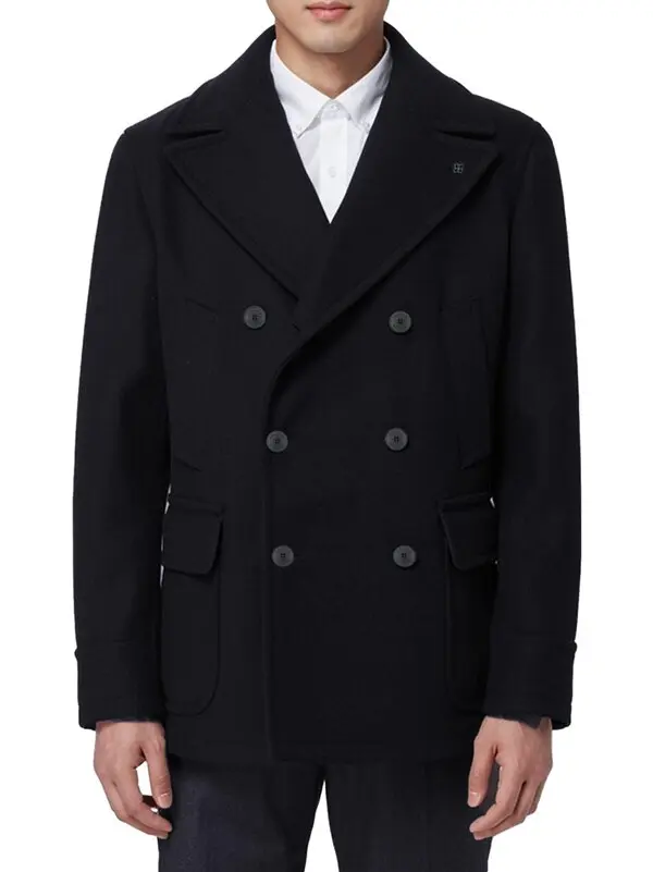 Tagliatore Double-breasted Coat - Blue