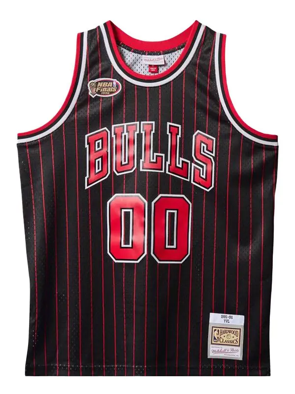 Mitchell & Ness X Playboi Carti X Nba Chicago Bulls 1995 Jersey - Black