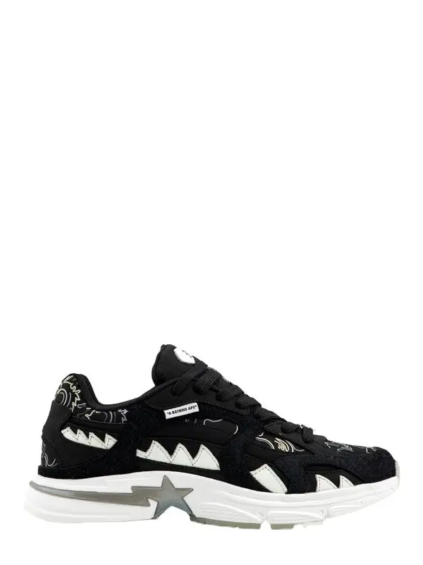BAPE Shark Sta #2 M2 Sneakers - Black