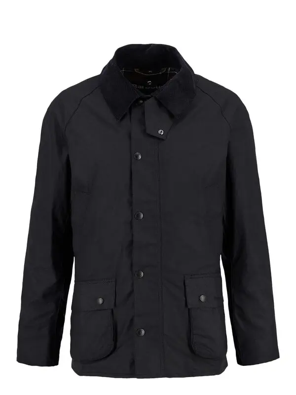 Barbour Ashby Wax Jacket - Black