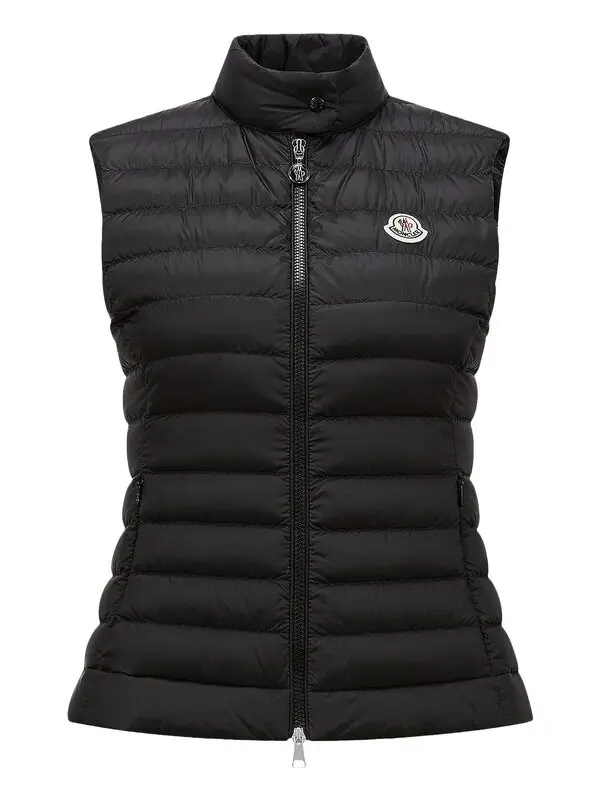 Moncler Igens Stand Collar Vest - Black