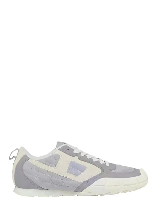 DIESEL® Quilted Low Top Trainers - Grey
