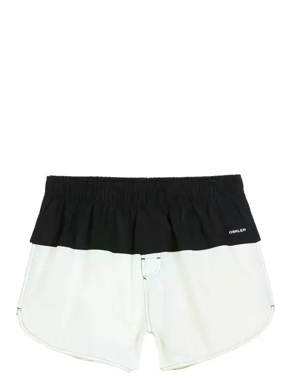 OSKLEN Two-tone Swim Shorts - White