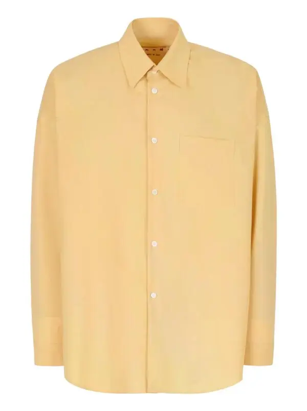 Marni Buttoned Pocket Shirt - Yellow