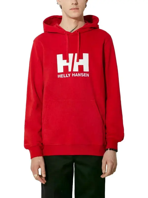 Helly Hansen Logo Hoodie - Red
