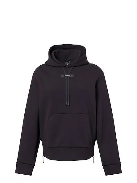 On Relaxed-fit Stretch-cotton Blend Hoody - Black