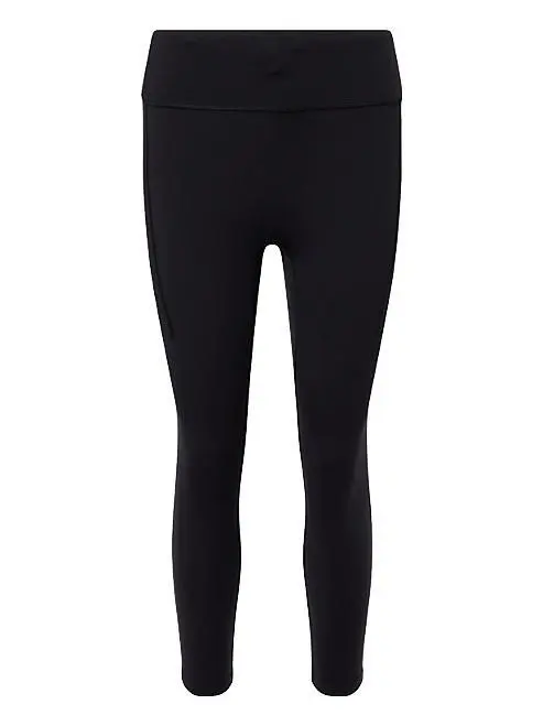 On Performance 7/8 High-waisted Stretch-jersey Leggings - Black