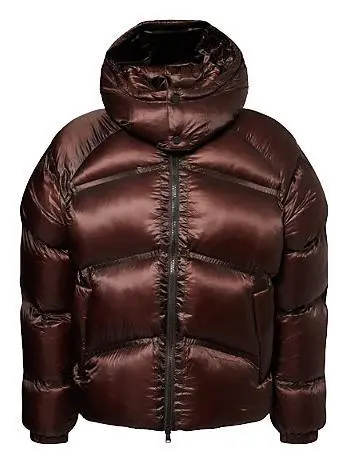 THE COUTURE CLUB Padded Shell Jacket - Brown