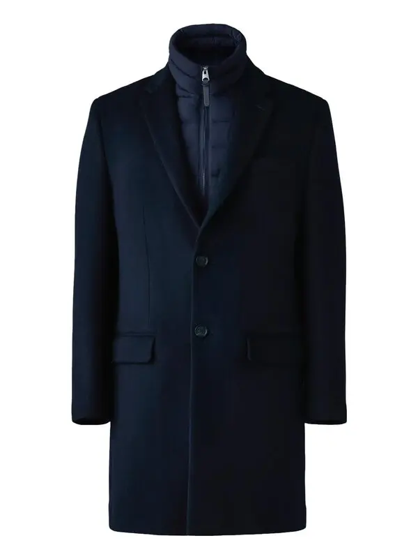 Mackage Skai-slb 3-in-1 Wool Overcoat - Navy