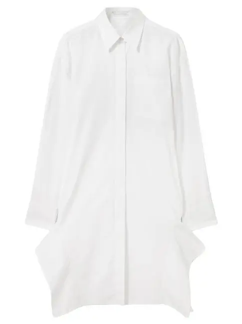 Stella McCartney Long-sleeve Shirt Dress - White